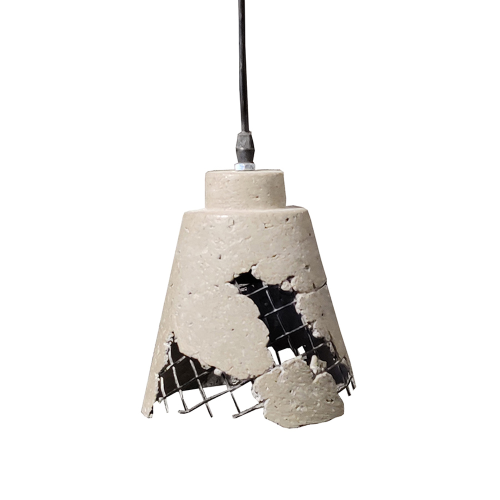 GRID 2 ΦΩΤΙΣΤΙΚΟ ΟΡΟΦΗΣ 16x16x16 ΤΣΙΜΕΝΤΟ ΜΕΤΑΛΛΟ - Rigas Furniture