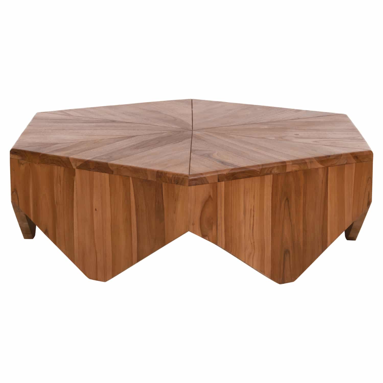ΤΡΑΠΕΖΙ ΣΑΛΟΝΙΟΥ HEXAGON HM9790 ΞΥΛΟ ΤΕΑΚ ΣΕ ΦΥΣΙΚΟ 114x99x34Yεκ ...